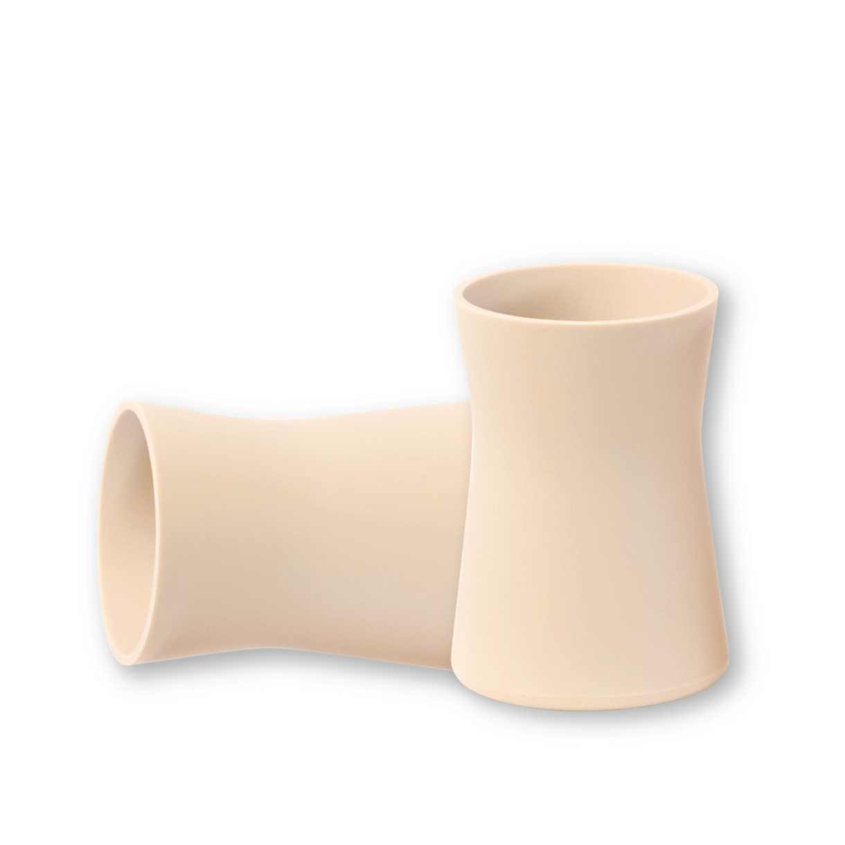 Silicone Open Cups for Babies & Toddlers (Set of 2) | APLAINR Grip Cup ...