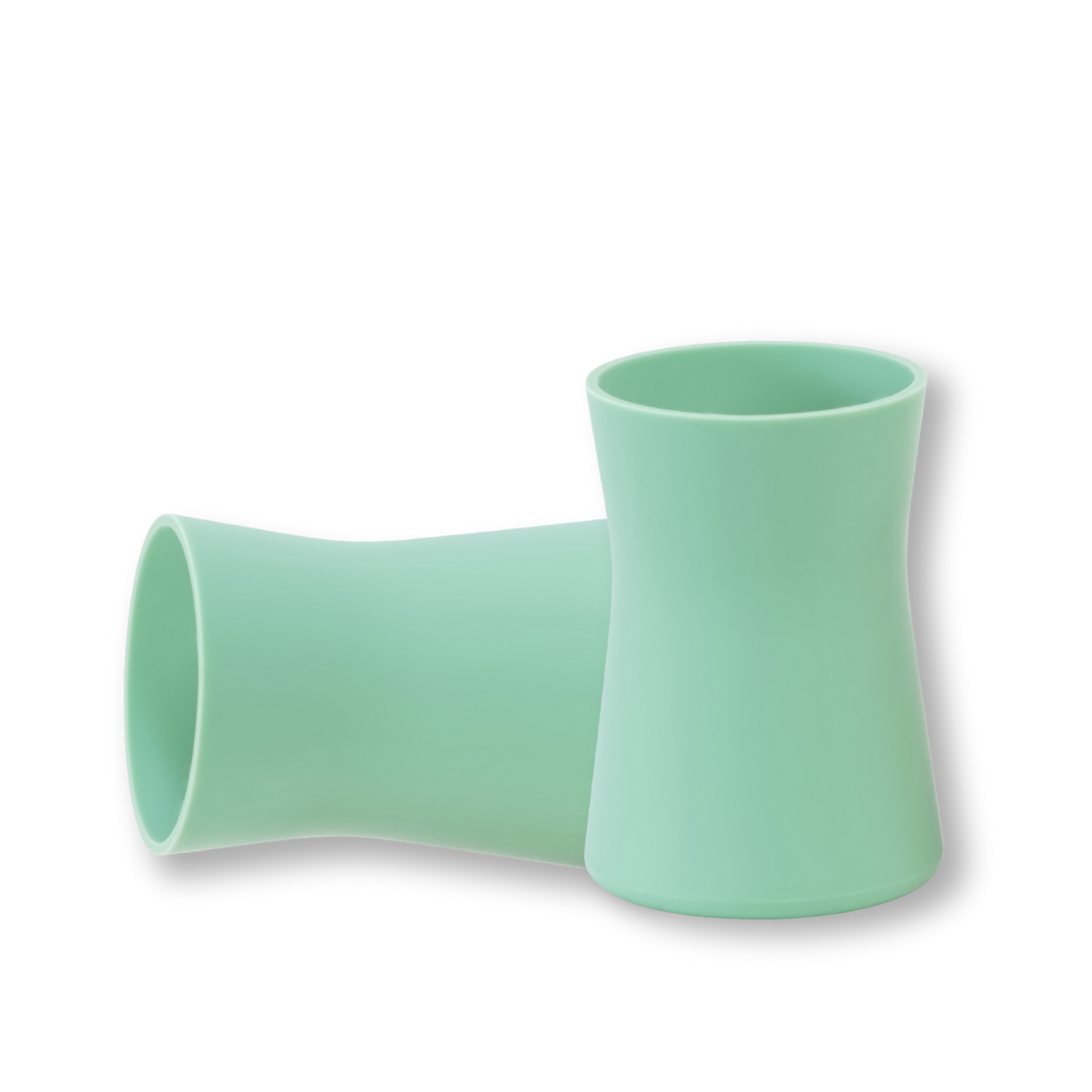 Silicone Open Cups for Babies & Toddlers (Set of 2) | APLAINR Grip Cup ...