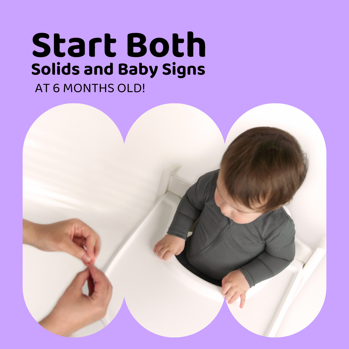 Silicone Baby Bibs with ASL Sign | APLAINR Baby Sign Language Bib ...
