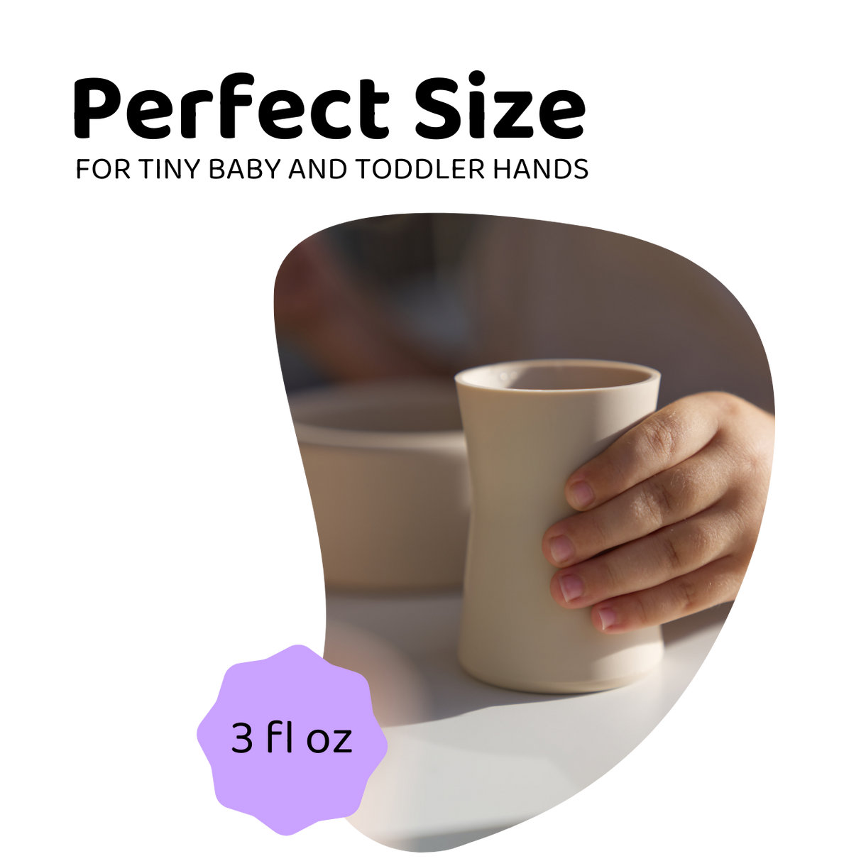 Silicone Open Cups for Babies & Toddlers (Set of 2) | APLAINR Grip Cup ...